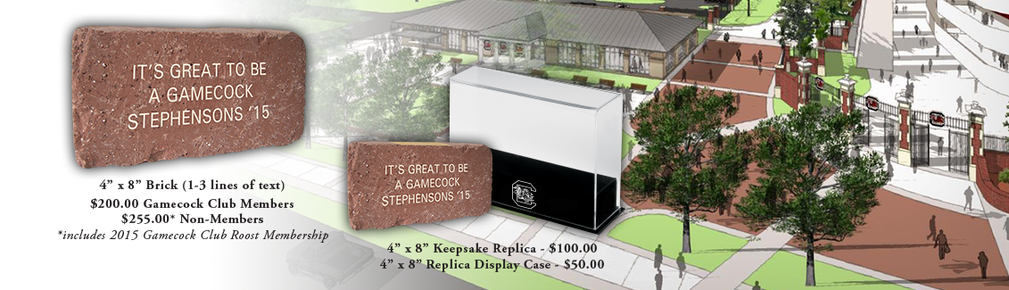 Commemorative Brick Program At Williams-Brice Stadium | wltx.com