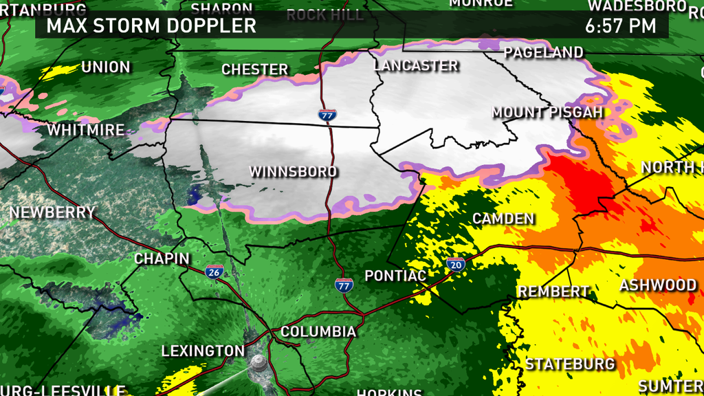 System Bring Little Snow, Mostly Rain to Midlands | wltx.com