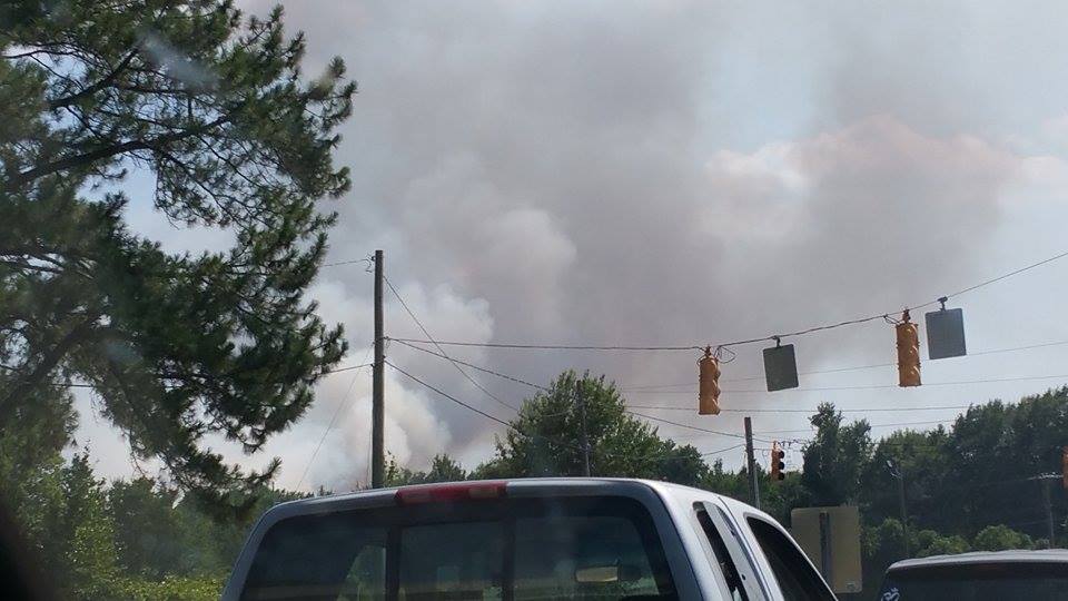Fire Off Old Dunbar Road in West Columbia Contained | wltx.com