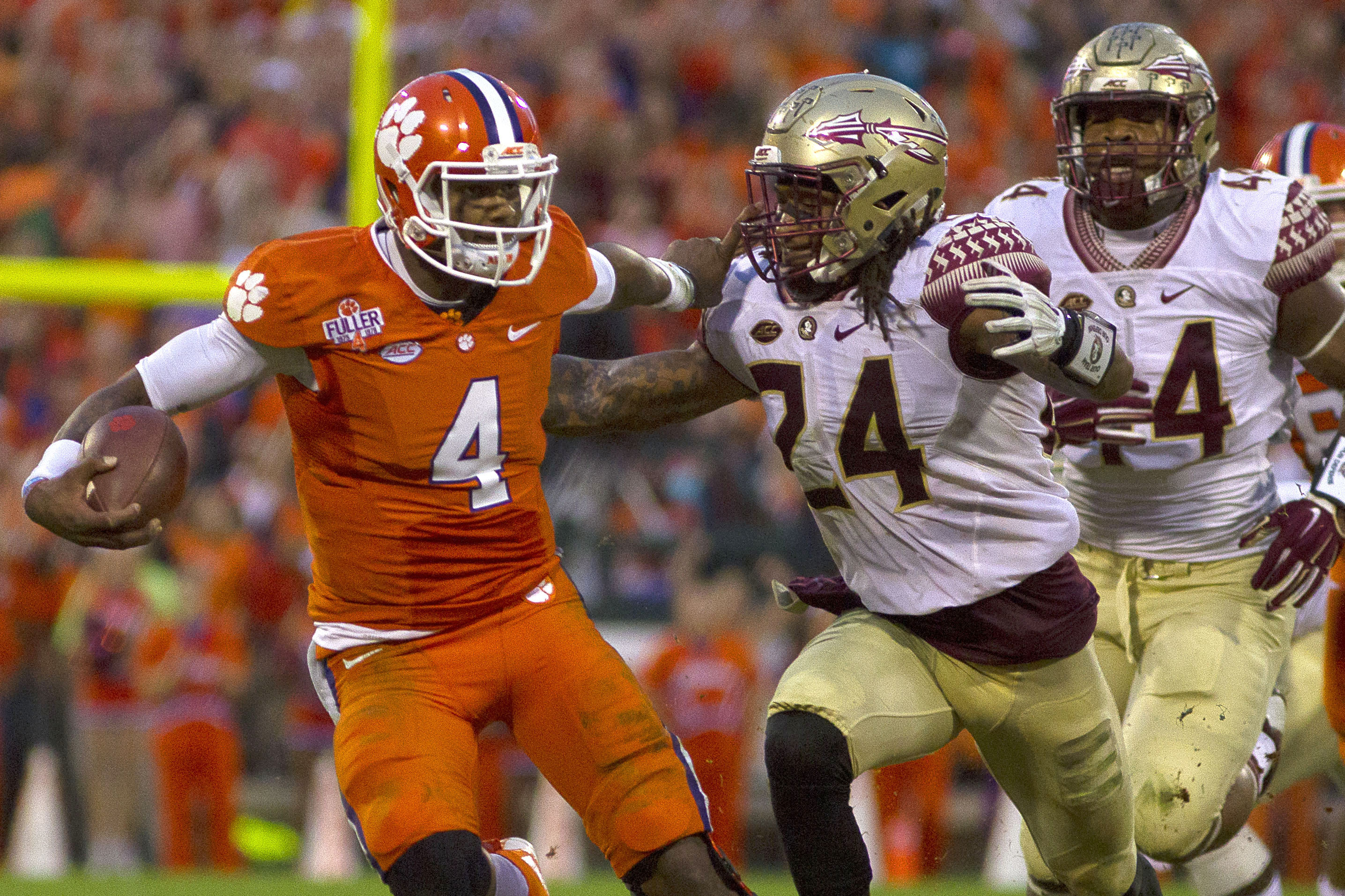 Clemson, Watson Rally Past No. 17 Seminoles 23-13 | wltx.com