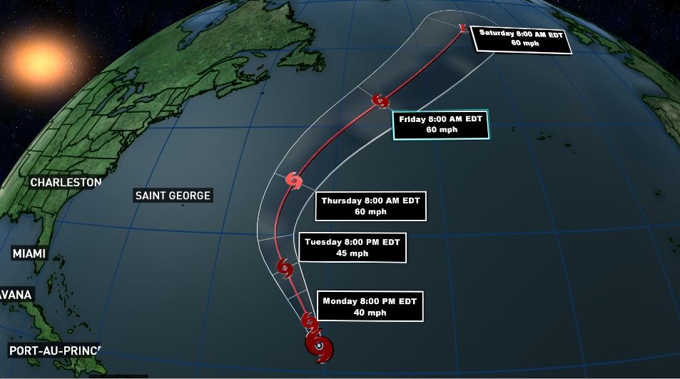 Tropical Storm Ian Forms in the Atlantic | wltx.com