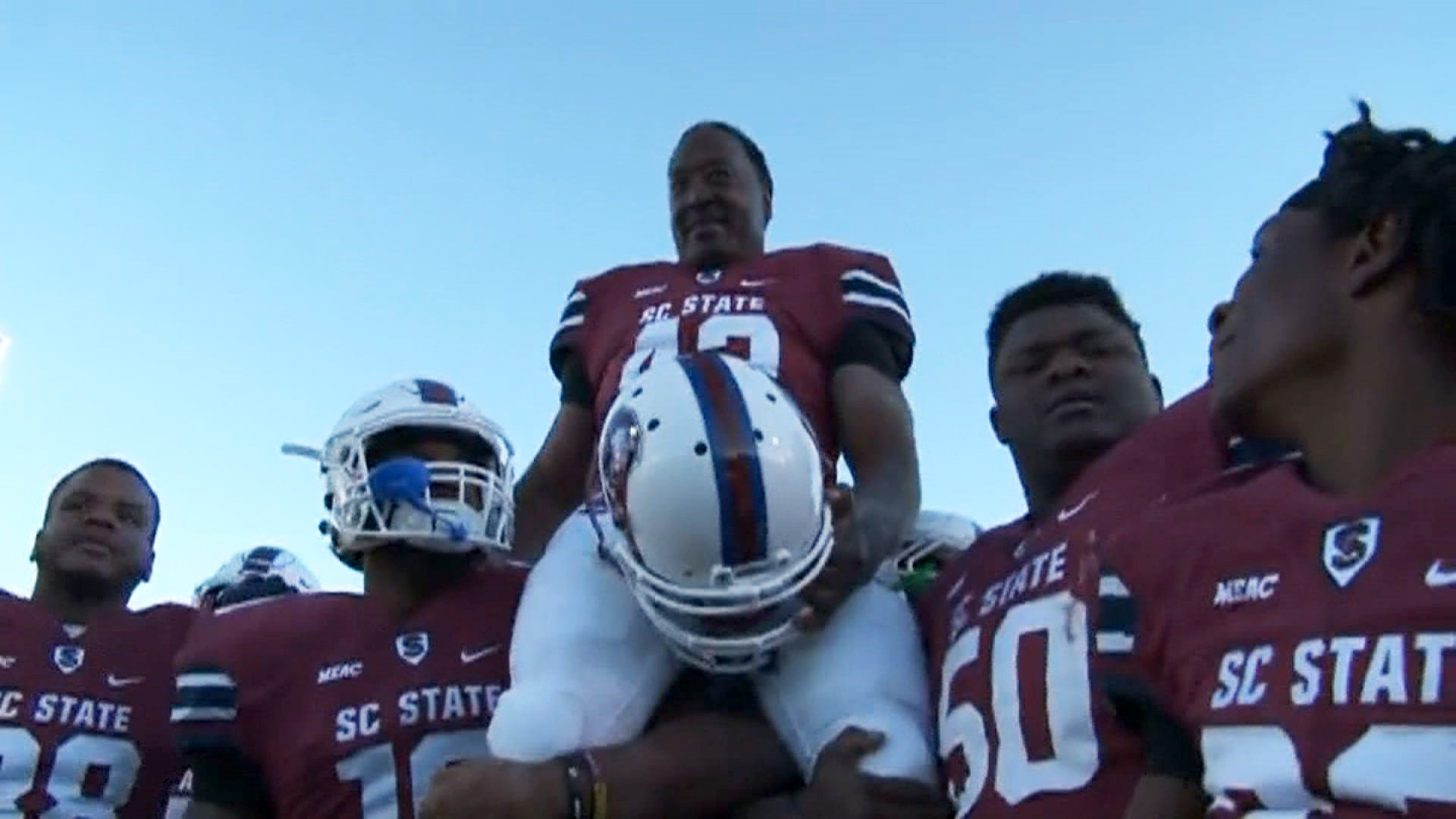 55-year-old SC State Football Player Makes History | king5.com