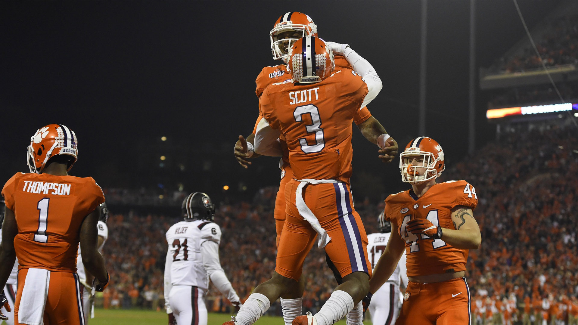 Tigers Dominate USC in Rivalry Game, 56-7 | wltx.com