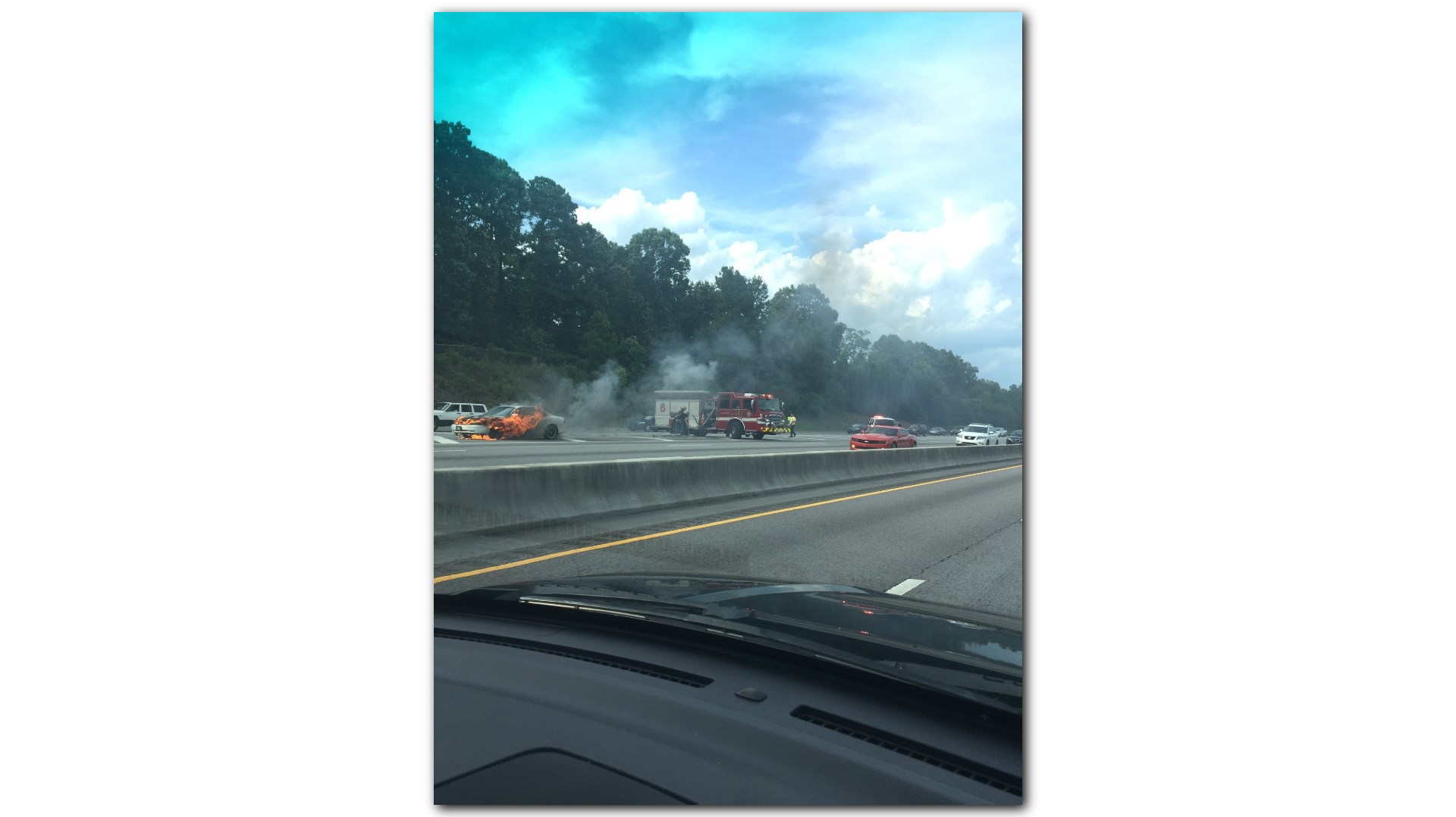 I-20 West Lanes Reopened; Car Fire Cleared | wltx.com