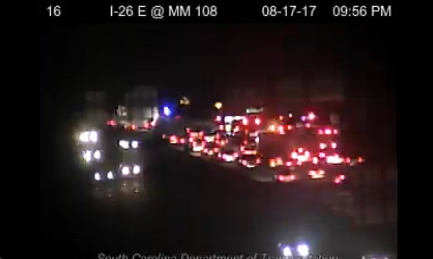 I-26 W at Malfunction Junction Reopens | wltx.com