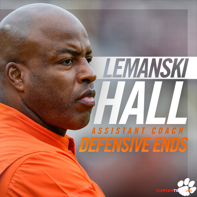 Lemanski Hall Joins Dabo Swinney's Staff | wltx.com